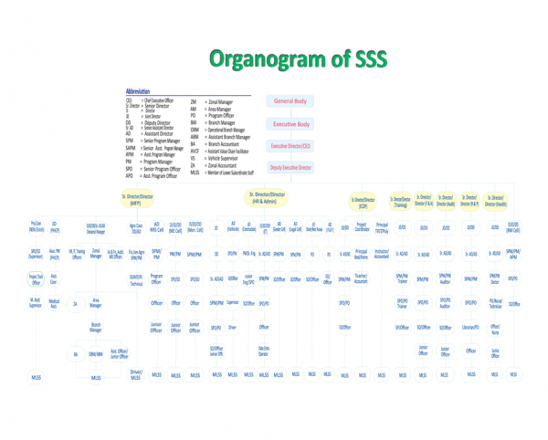 Organogram – Society for Social Service (SSS)